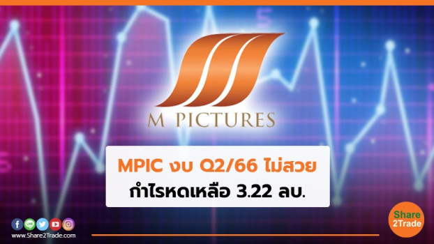 MPIC งบ Q2/66 ไม่สวยกำไรหดเหลือ 3.22 ลบ. | Share2Trade